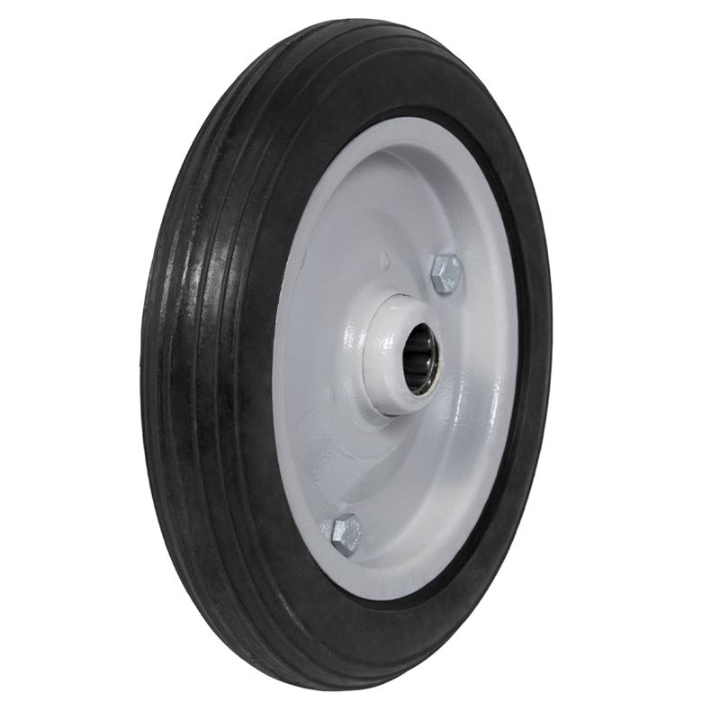 Roda Maciça Borracha 10" Rolamento de Rolete Marcon - RM-10C em ...