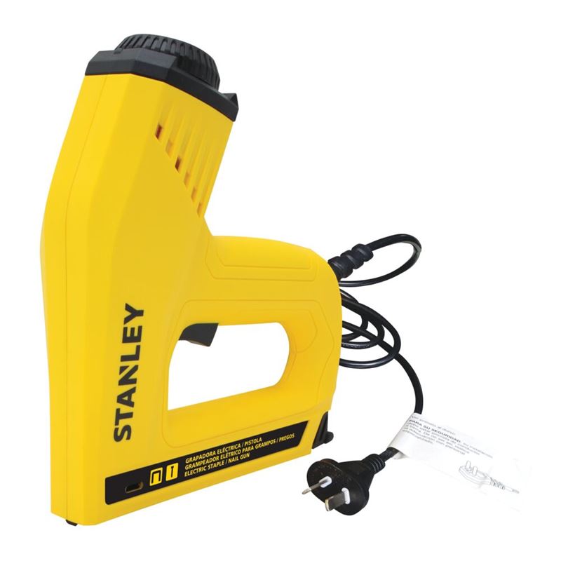 Grampeador Pinador Elétrico Stanley TRE550-B2 em Nikkeypar Ferramentas