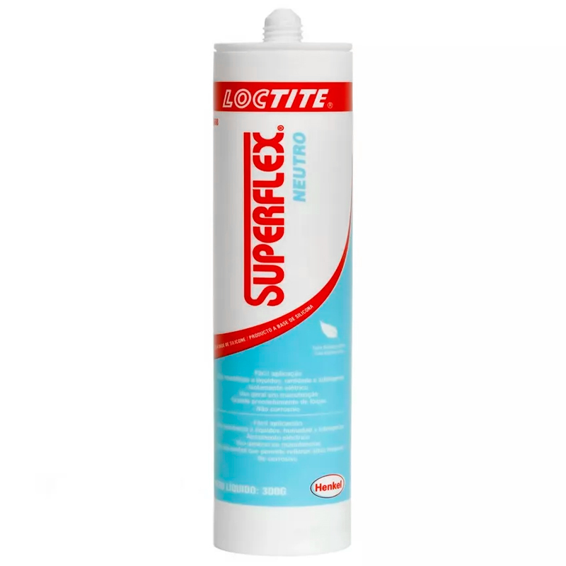 Adesivo Silicone Loctite Superflex Neutro 300ml em Nikkeypar Ferramentas