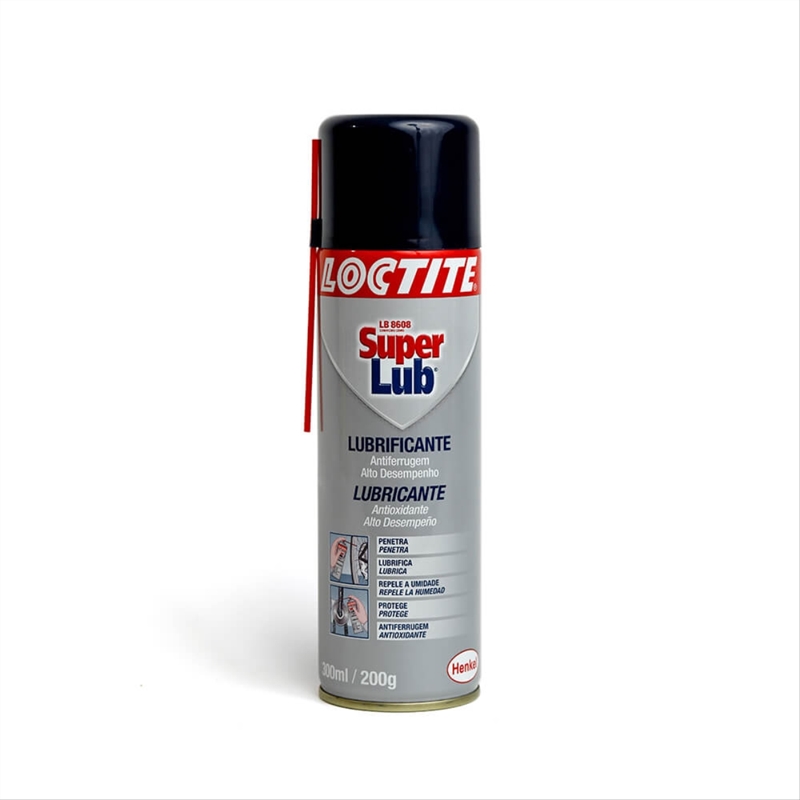 Óleo Lubrificante Super Lub 300ml Lb8608 Loctite em Nikkeypar Ferramentas