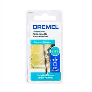 Ponta Diamantada Paralela 3/32" 7122 Dremel em Nikkeypar Ferramentas